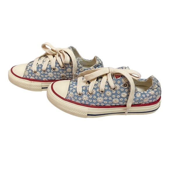 Converse | Shoes | Girls Converse Chuck Taylor All Star Sneakers Blue ...